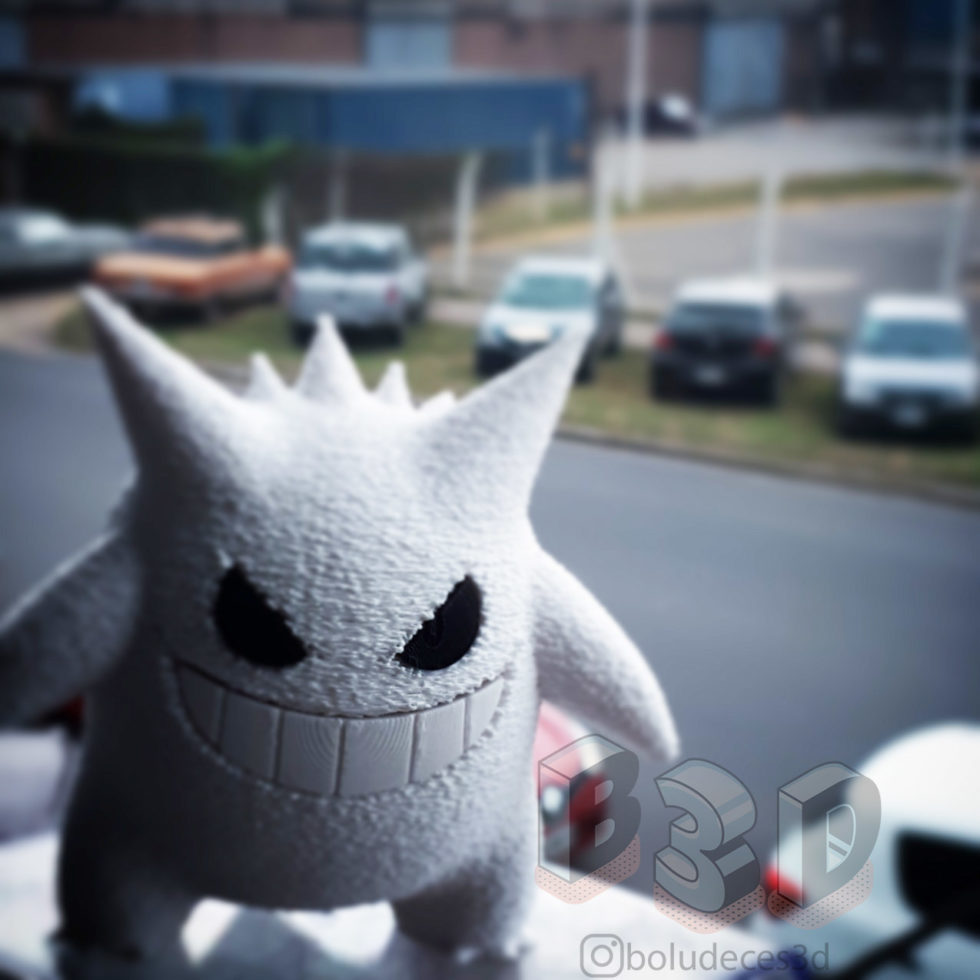 Gengar White – Boludeces 3D